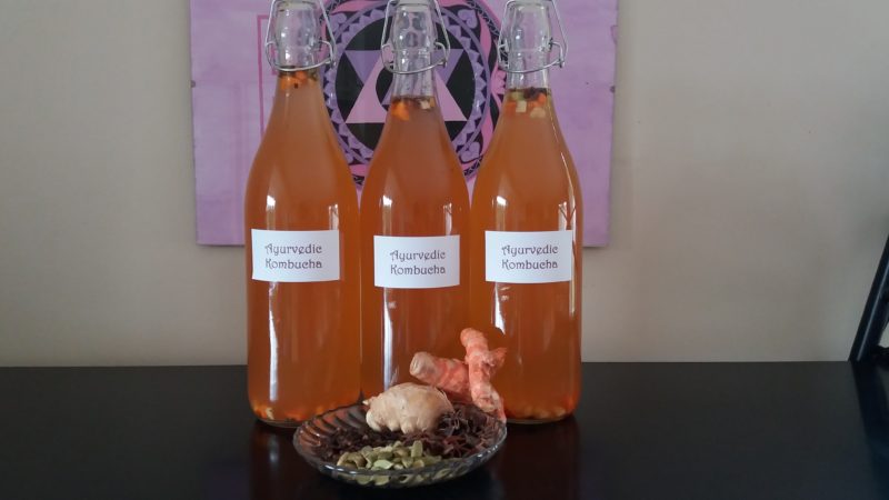 "Ginger Beer" Ayurvedic Living Kombucha - Flavour of the month ...
